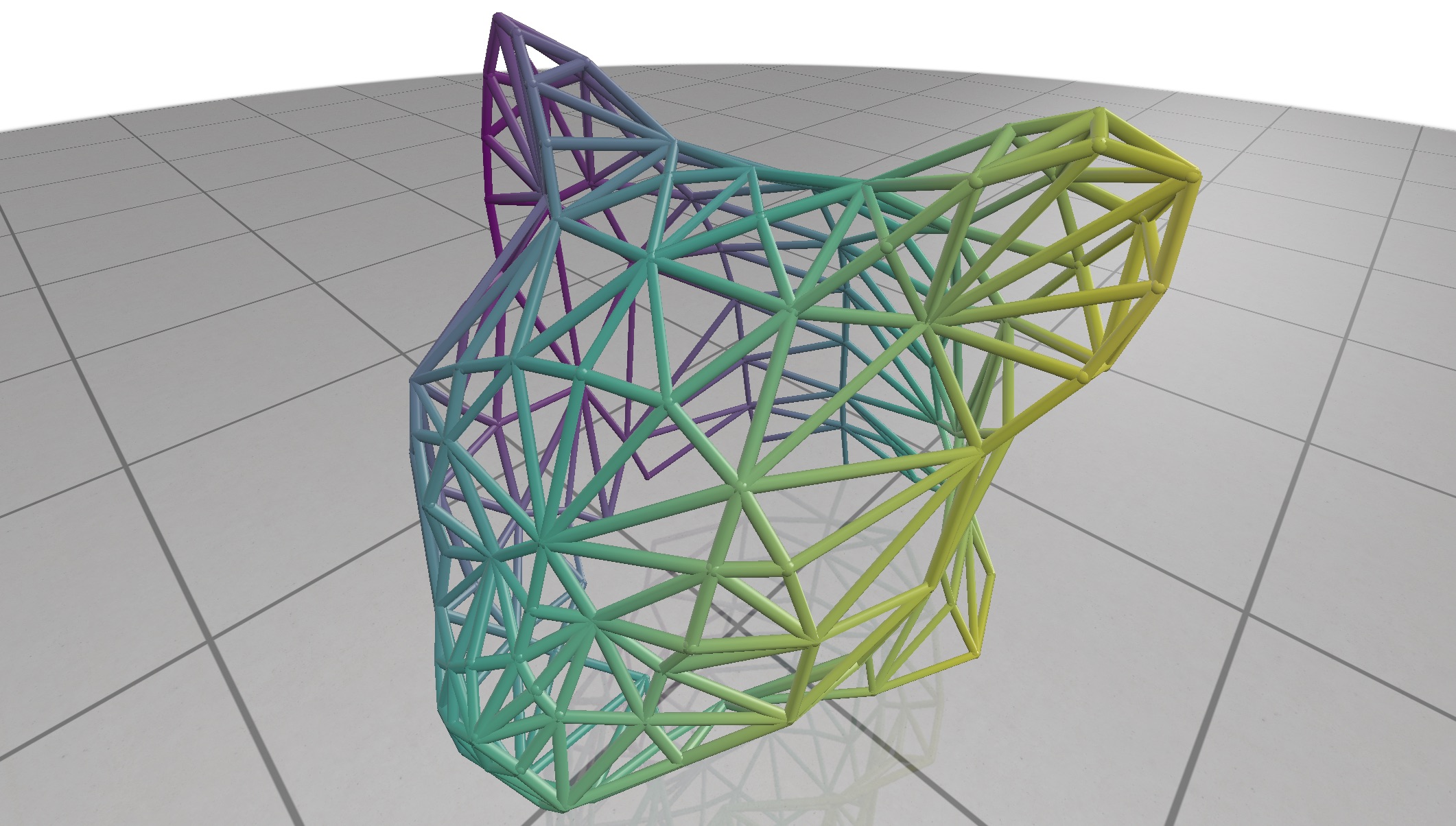 Scalar Quantities - Polyscope - Python