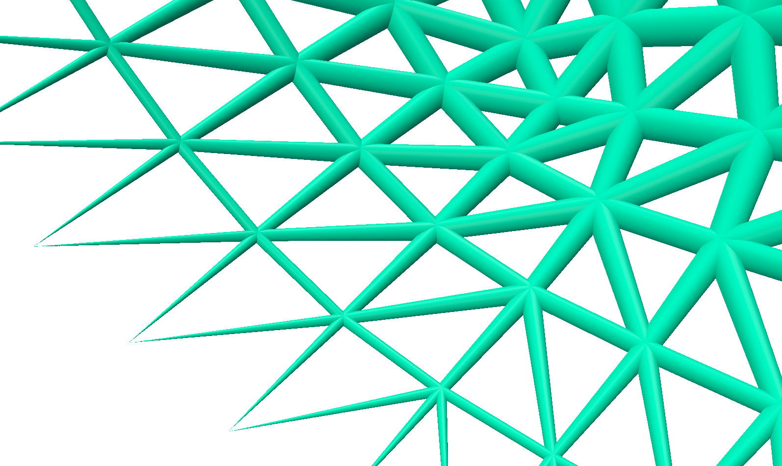 Variable Radius - Polyscope - Python